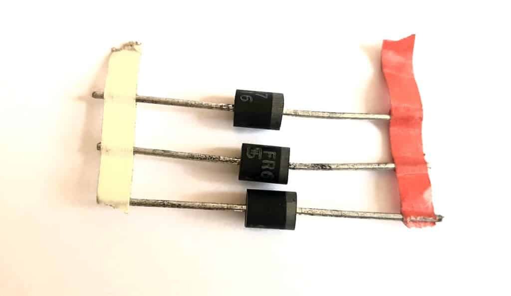FR601 - FR607 FAST RECOVERY RECTIFIER DIODES - 30pc » ELCMART