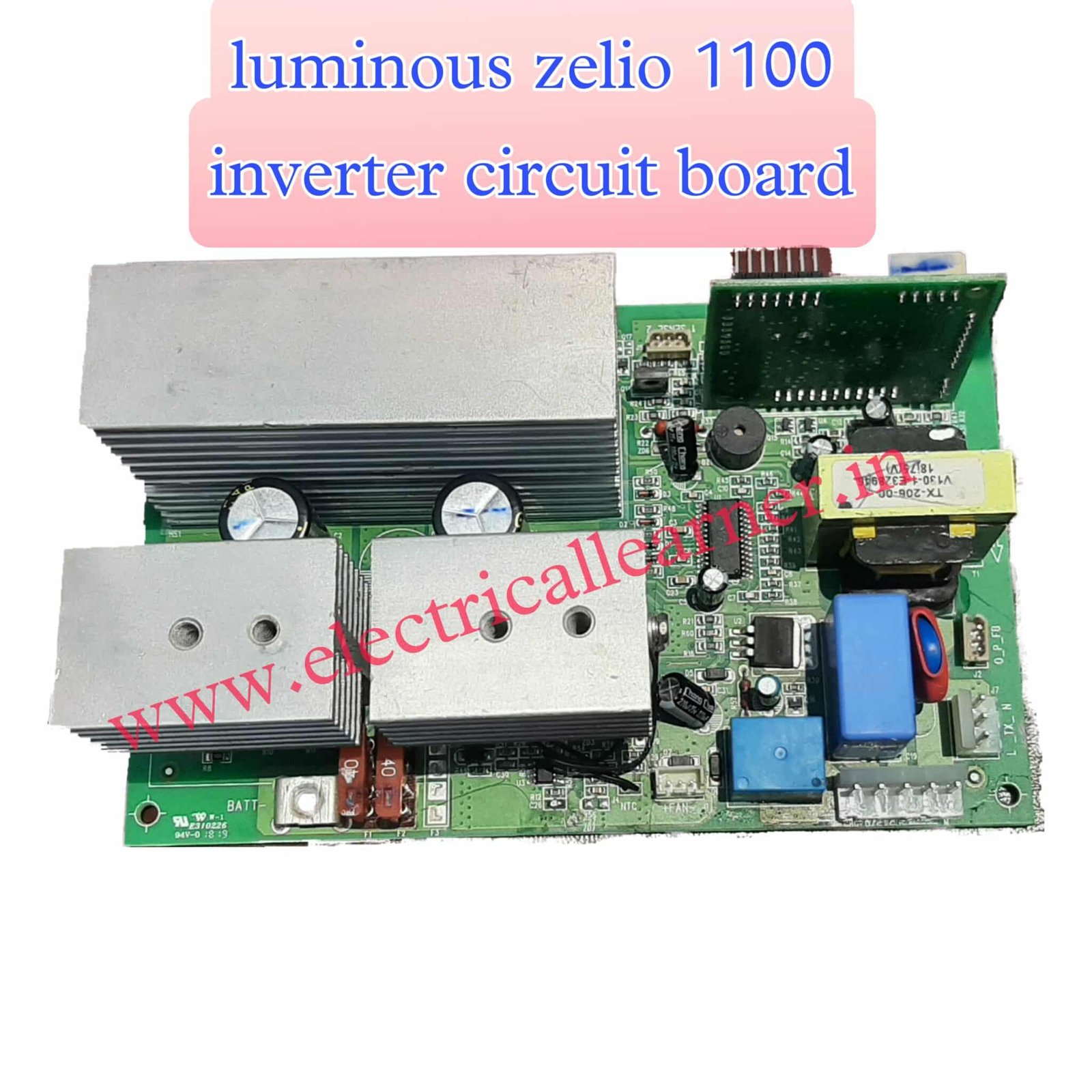 Luminous Zelio+ 1100 Inverter Circuit Board - New » Electrical Learner
