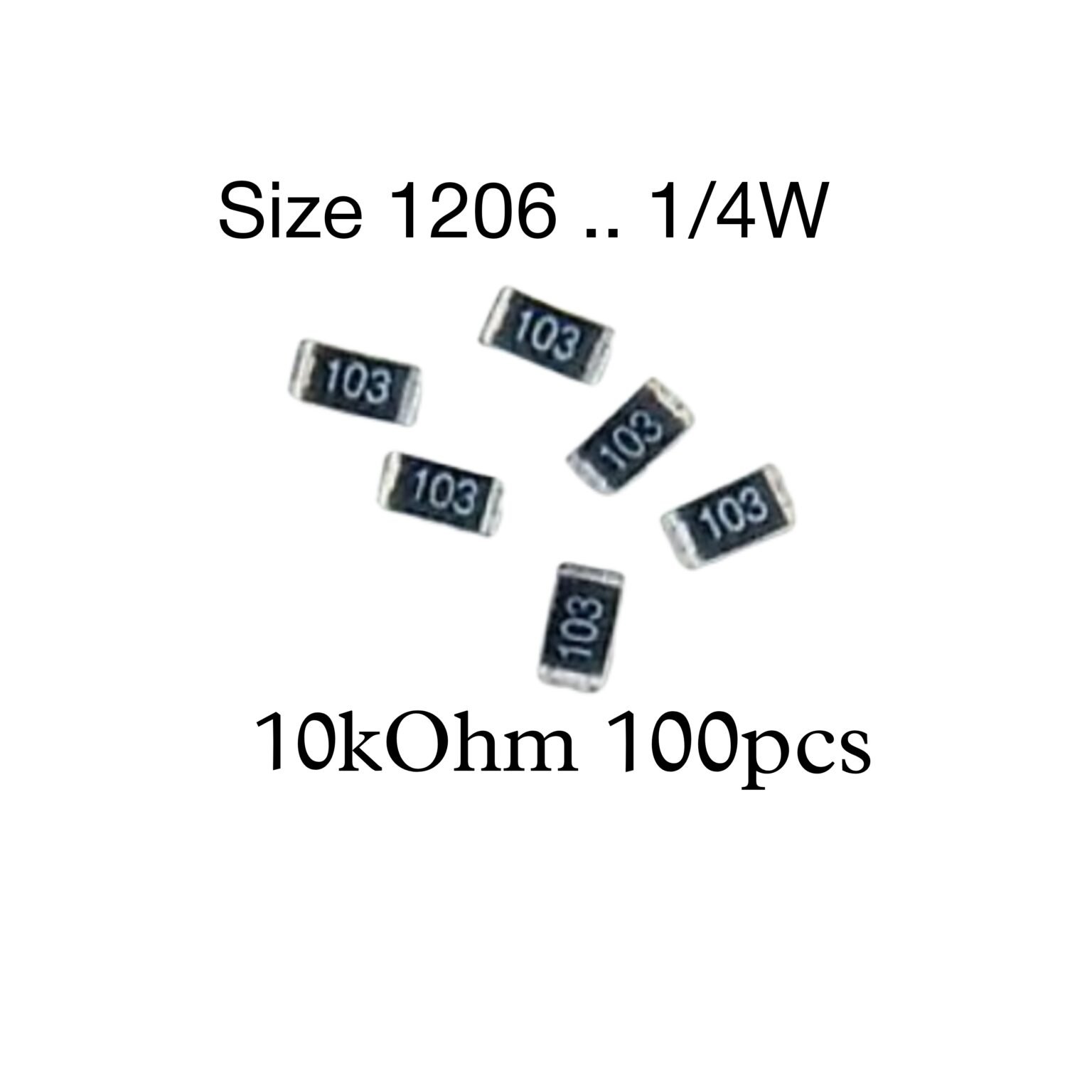 470K SMD Resistor (474) 0.125W Size 0805 - 100PCs