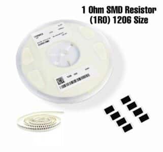 1 Ohm SMD Resistor 0.25W 1/4 Watt | 1 Ohm Chip Resistor