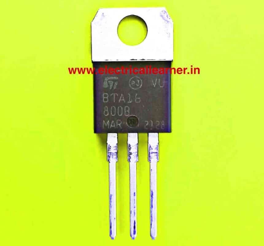 BTA16-800B 16A 800V TRIAC - 2PCs » Electrical Learner
