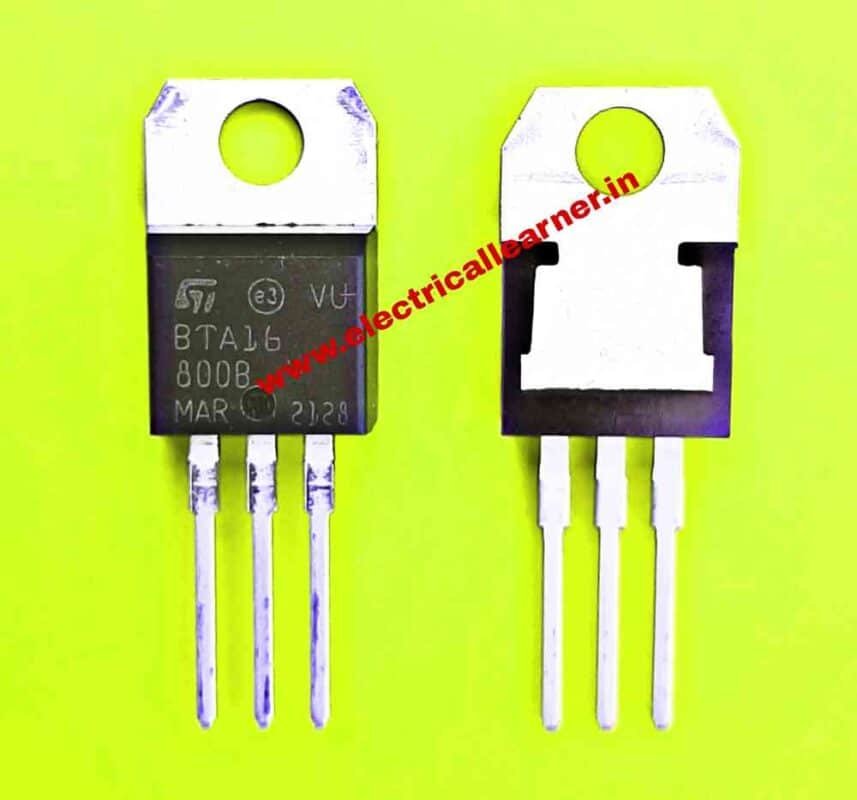 BTA16-800B 16A 800V TRIAC - 2PCs » Electrical Learner