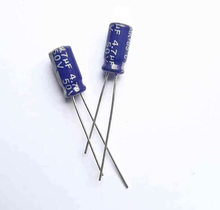 4.7uF 50V Capacitor | 4.7uF 50V Electrolytic Capacitor