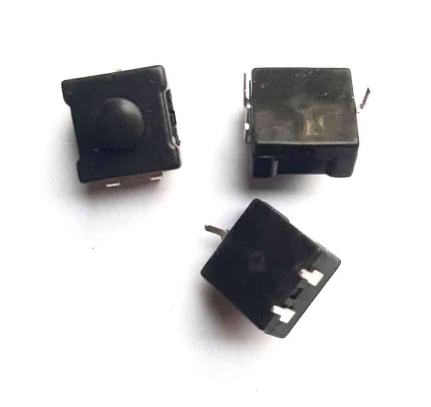 3 Pin Push button Torch Switch - 5PCs » ELCMART