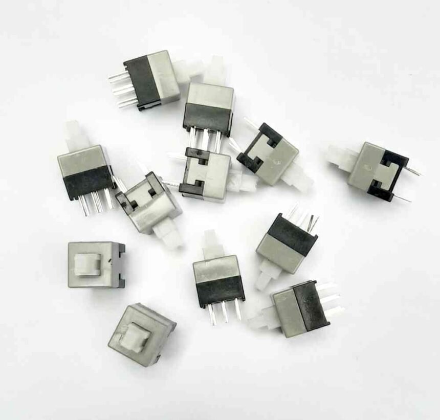 6 Pin DPDT Self Lock Switch VTR - 20PCs » 6 Pin Switch