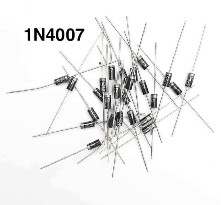 1N4007 Diode 1A Rectifier - 100PCs MIC Brand » ELCMART