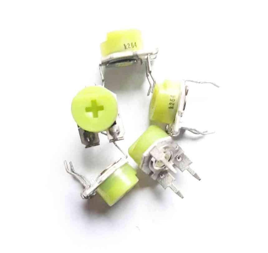 250K Preset Variable Resistor - 20PCs » ELCMART