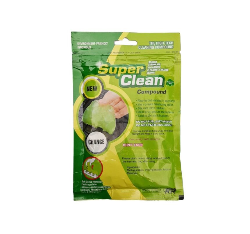 Super Clean Cleaning Gel for Laptop Keyboard, Camara lens, Car Dust ...