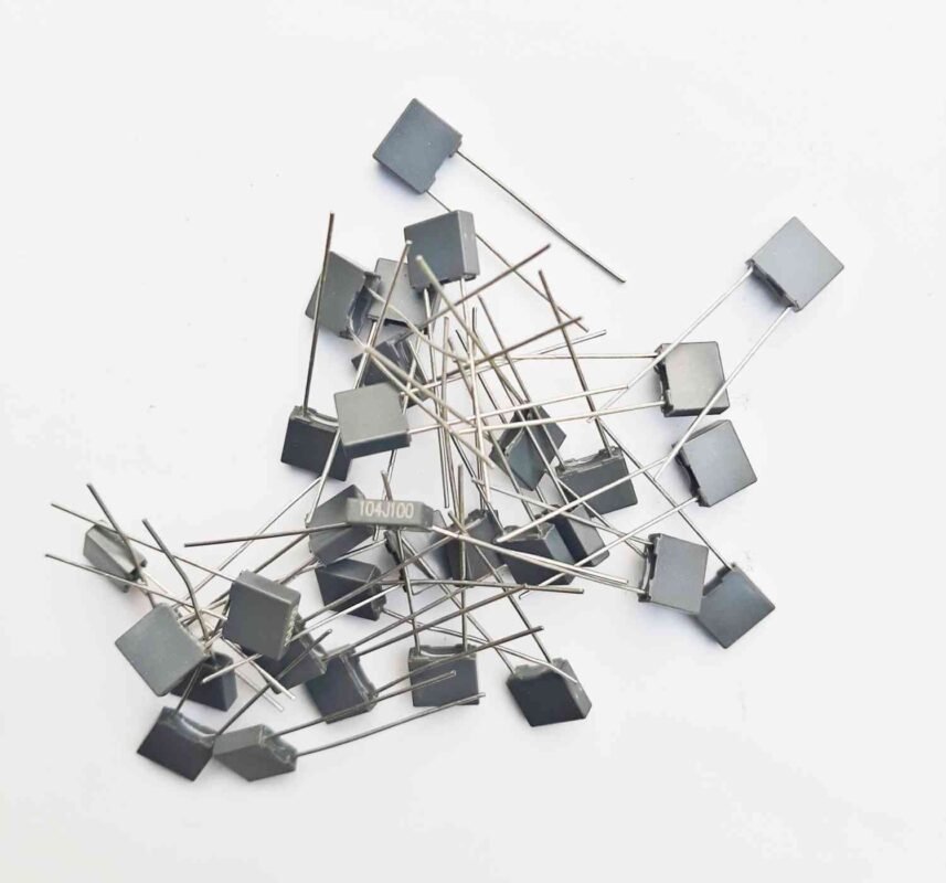 104J100 Capacitor 0.1uF 100V Polyester - 50Pcs » ELCMART