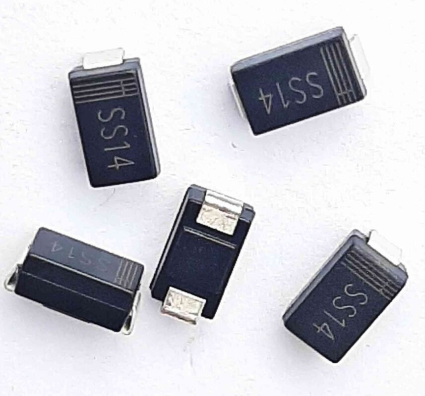 SS14 Diode SMD SMA 40V 1.0A Schottky Diodes - 100PC » ELCMART