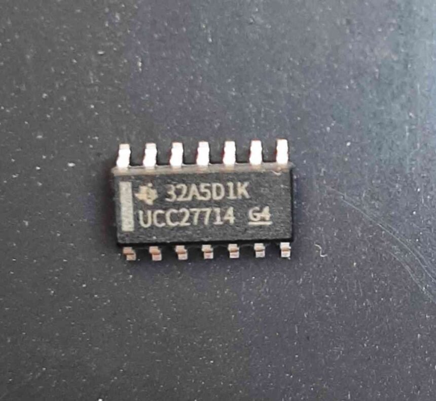UCC27712 IC SMD High-Side Low-Side Gate Driver