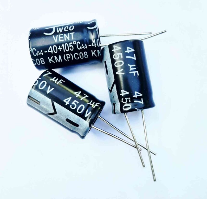 47uF 450V Capacitor - 10PCs || 47uF 450V Electrolytic Capacitor » ELCMART