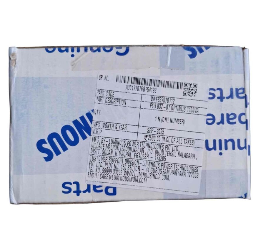 Luminous Optimus 1250 Inverter PCB Board » ELCMART
